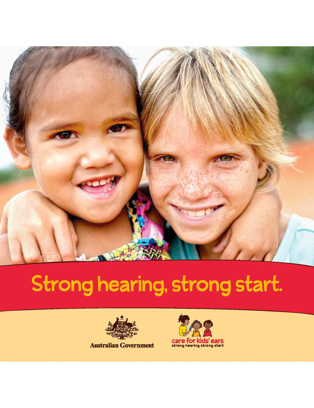 Strong hearing, strong start. - Small Photo Book – NACCHO store